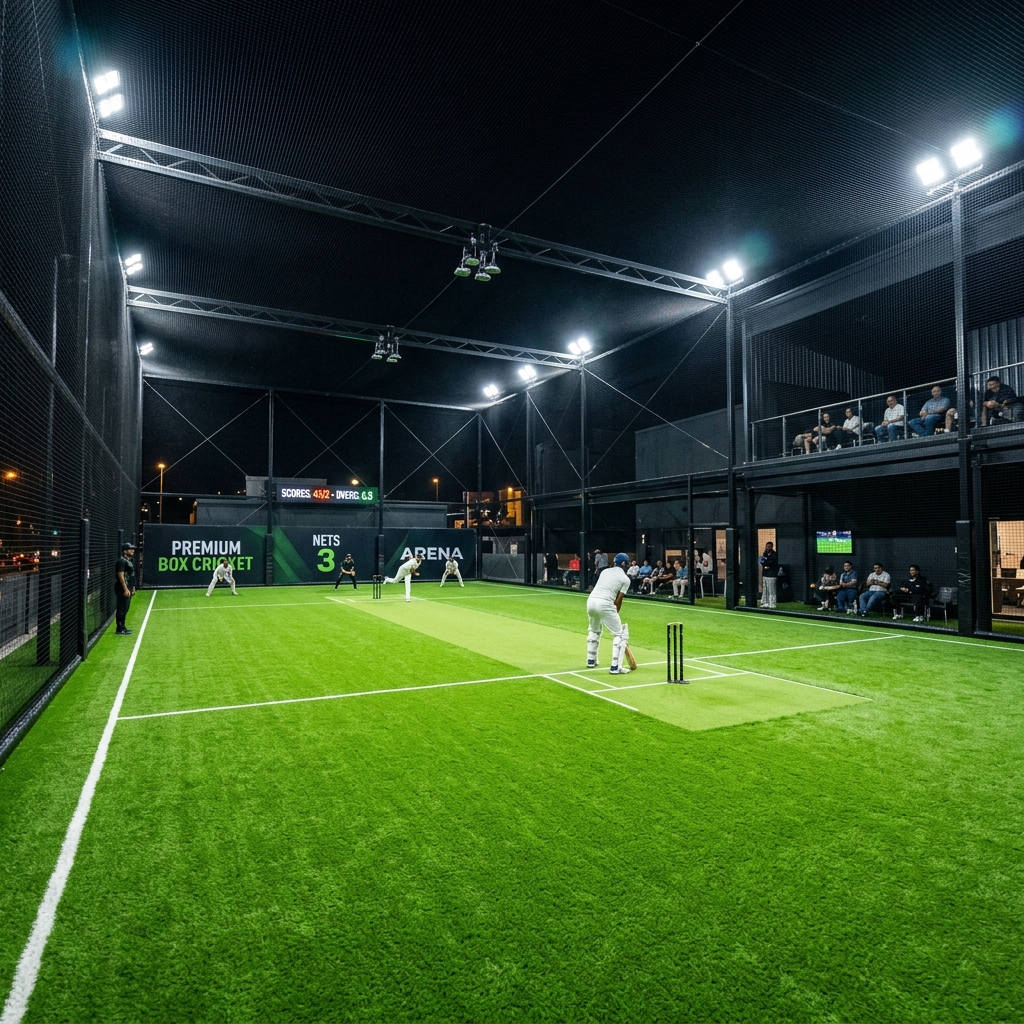 VSY Box Cricket Pro | Nadergul's Biggest 360° Box Cricket Arena